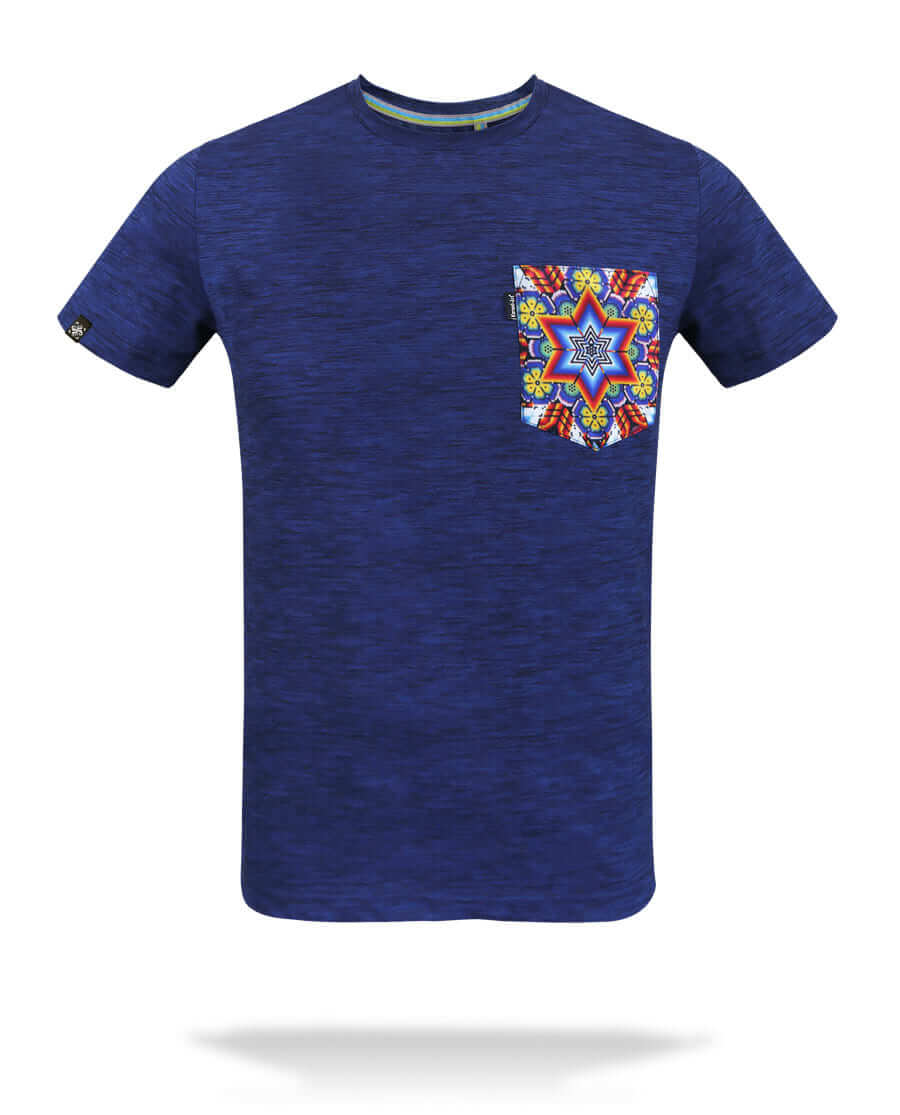 Playera Estrella Huichol Detalle Bolsa | Color y Cultura en tu Estilo ...