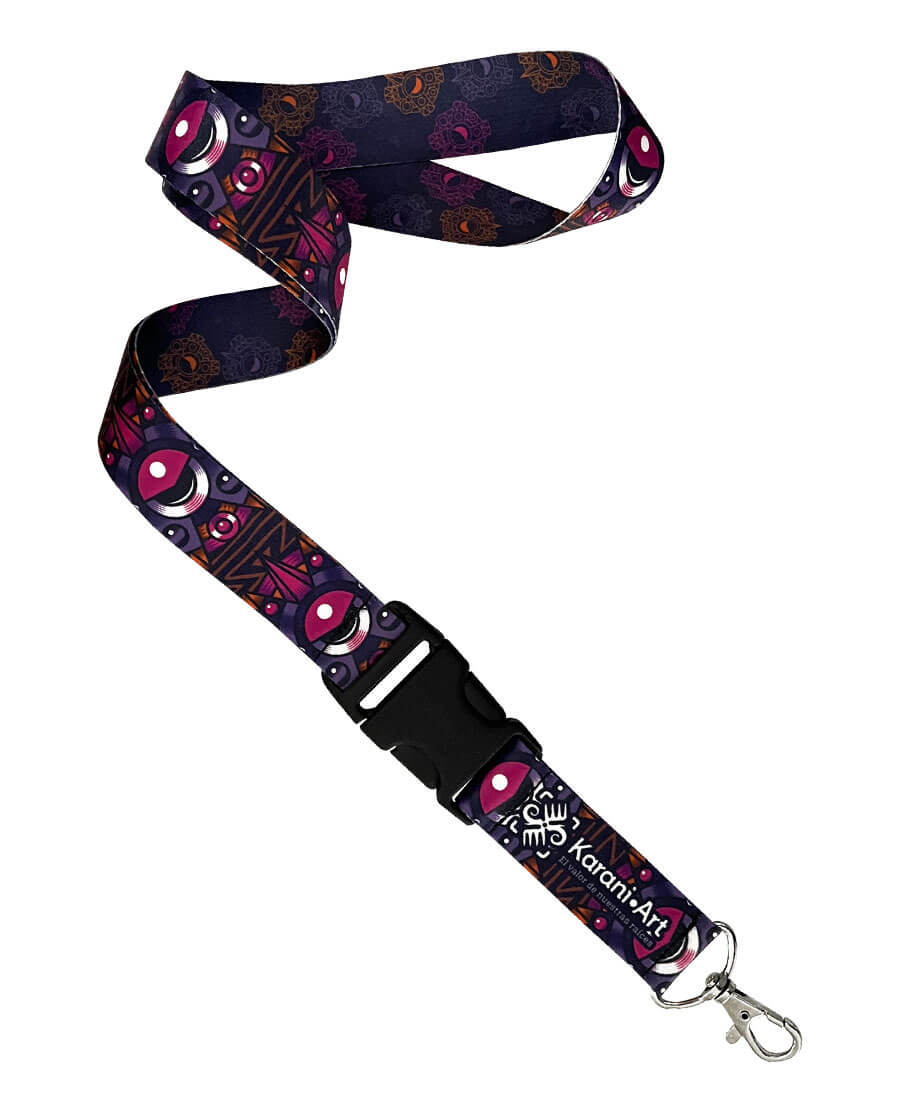 Lanyard Ojo Azteca | Conexión Mística y Estilo Mexicano – Karani Art