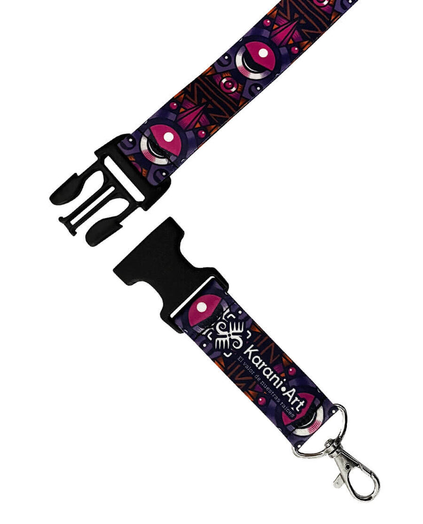Lanyard Ojo Azteca | Conexión Mística y Estilo Mexicano – Karani Art