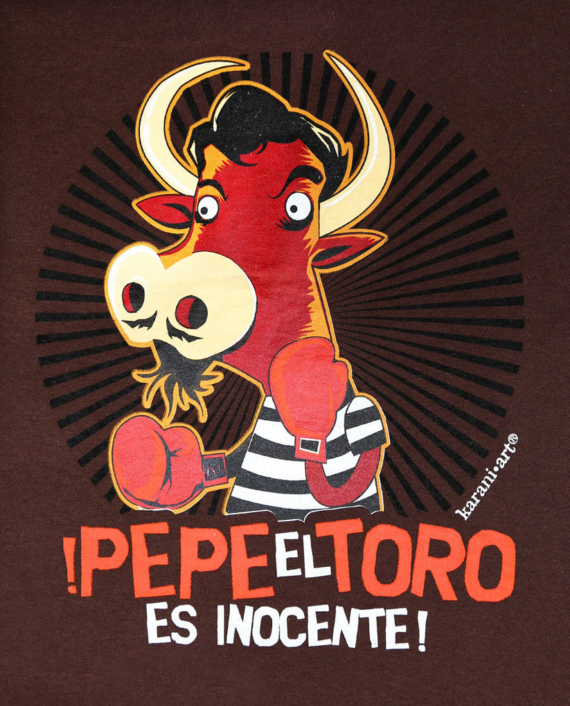 Pepe el Toro Playera para Niño | Estilo Mexicano Auténtico – Karani Art